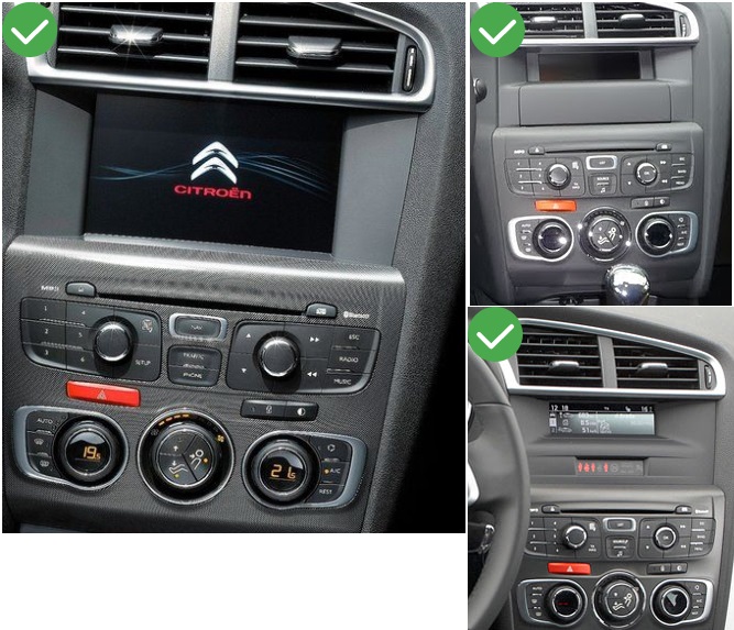 Autoradio Gps Citroën C4 de 2011 à 2018